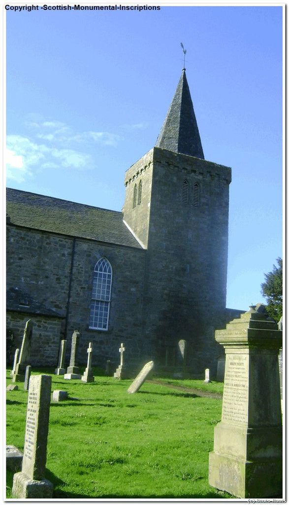 Kilrenny Churchyard - Fife PDF – Scottish Monumental Inscriptions